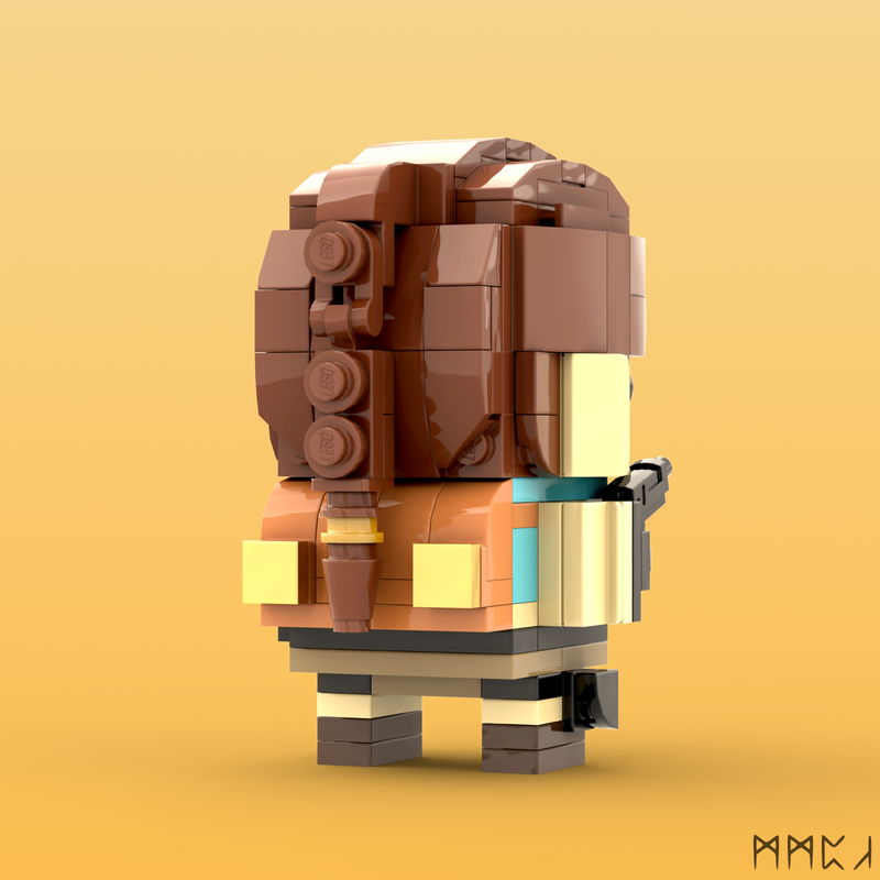 LEGO MOC Lara Croft (Tomb Raider) BrickHeadz by MMCJ | Rebrickable ...