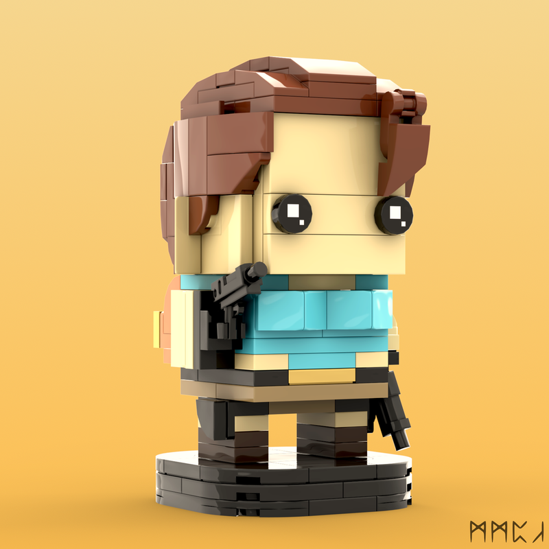LEGO MOC Lara Croft (Tomb Raider) BrickHeadz by MMCJ | Rebrickable ...