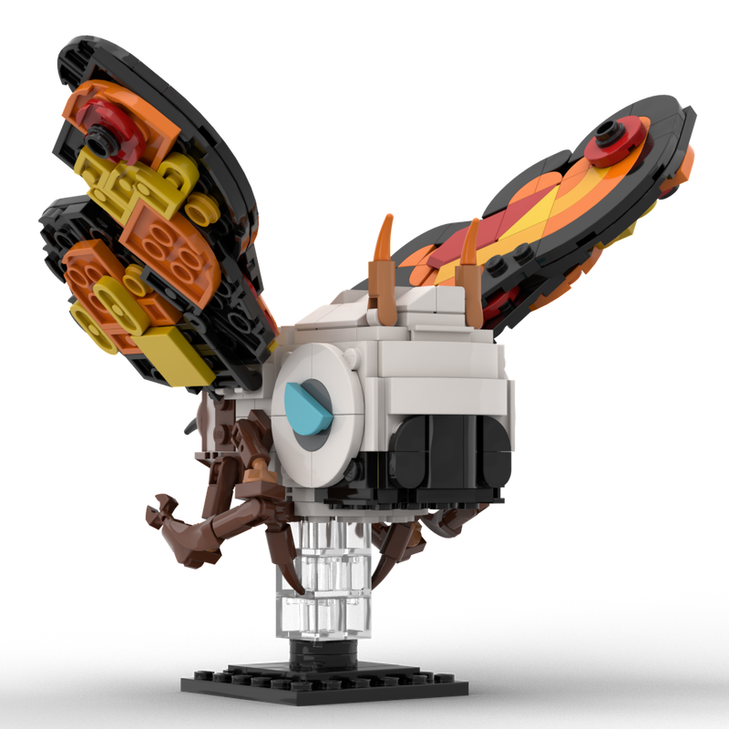 LEGO MOC Mothra - Godzilla x Kong Brickheadz by DinoPete87 ...
