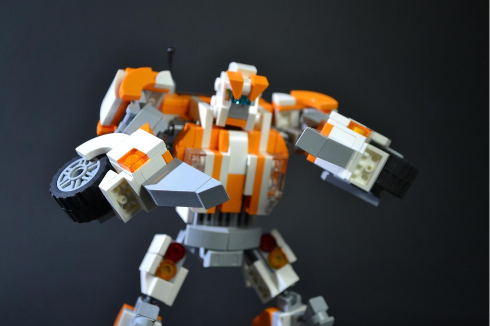 Lego Moc Ratchet Transformers Prime By Blazemocs Rebrickable