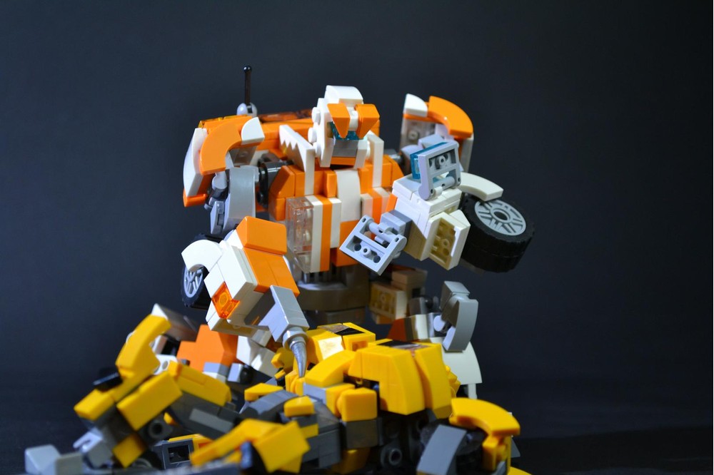 Lego Moc Ratchet Transformers Prime By Blazemocs Rebrickable
