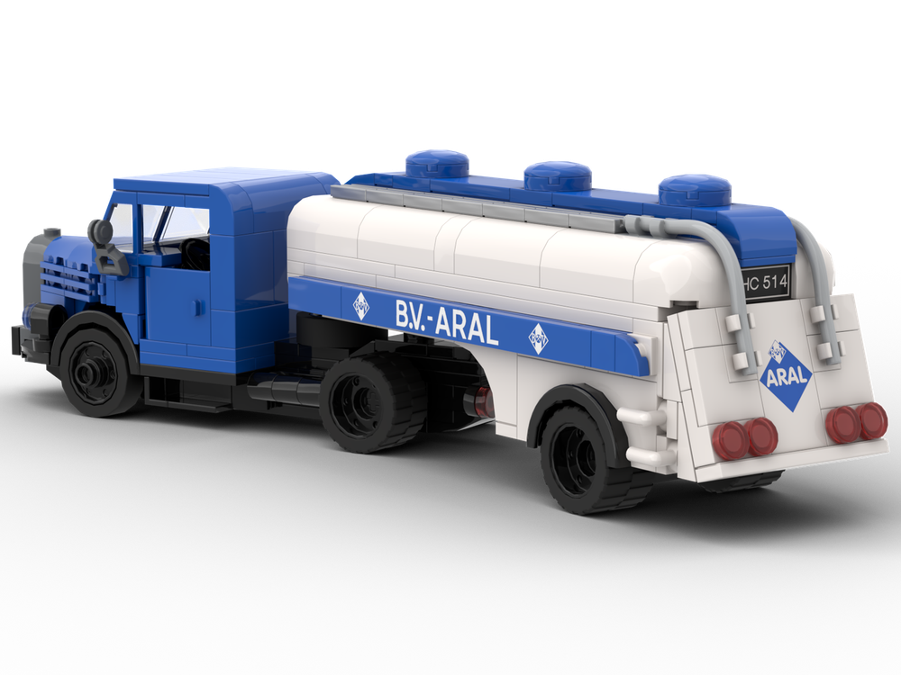 LEGO MOC Classic German Tanker Truck by Dongeraldo | Rebrickable ...