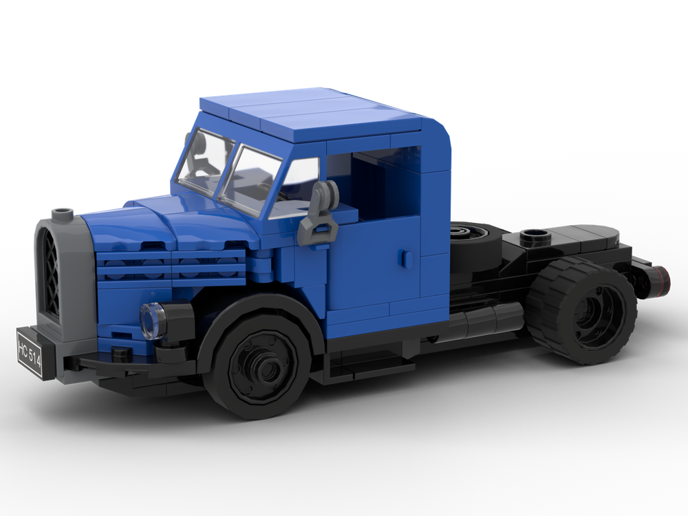 LEGO MOC Classic German Tanker Truck by Dongeraldo | Rebrickable ...