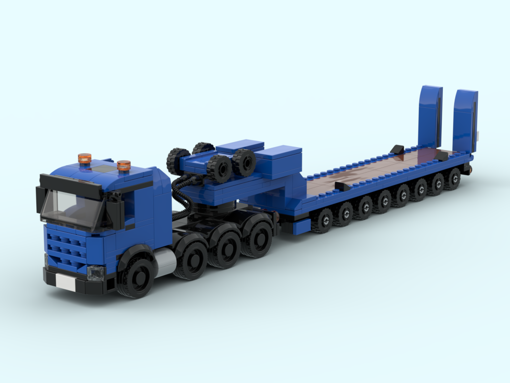 LEGO MOC LKW Mercedes Arocs SLT Truck by BK Brick Design | Rebrickable ...