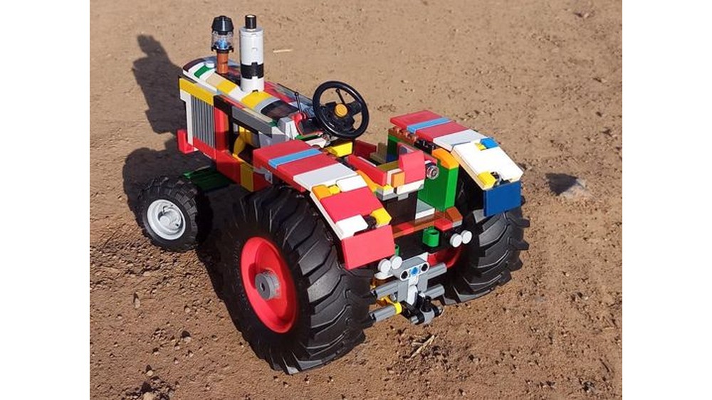 Lego Moc John Deere 5010 By Technicmodlr Rebrickable Build With Lego