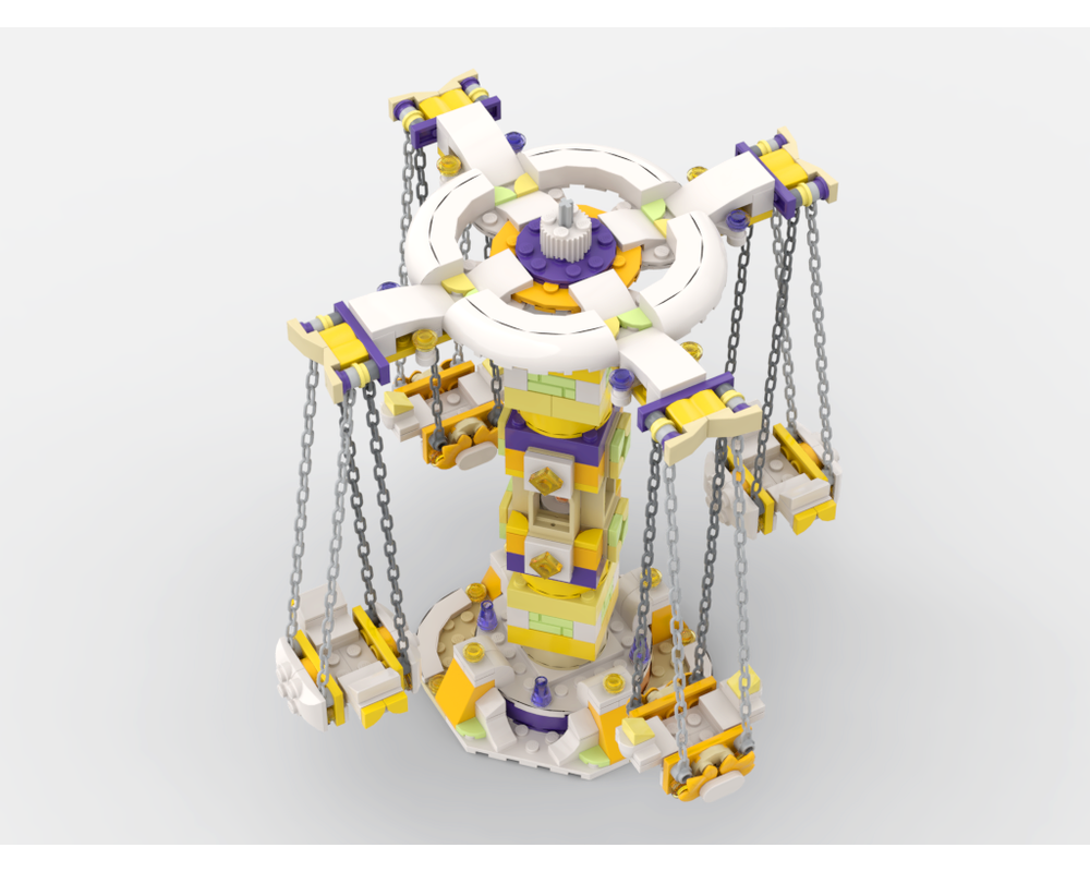 Lego Moc Swing Ride Ring By Agilinzzz Rebrickable Build With Lego