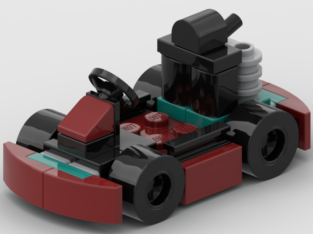 Lego Moc 76903 Go Kart 1 By Jdpmocs Rebrickable Build With Lego