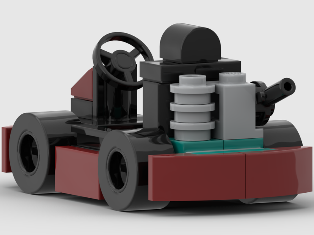 Lego Moc 76903 Go Kart 1 By Jdpmocs Rebrickable Build With Lego