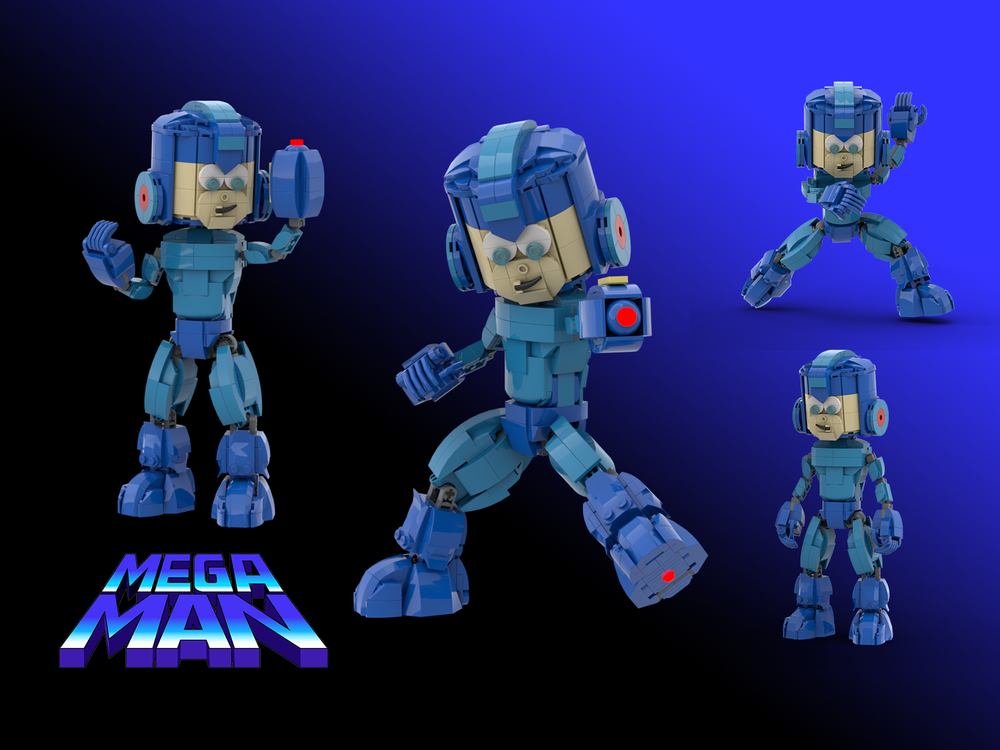LEGO MOC Mega Man by gubsters | Rebrickable - Build with LEGO
