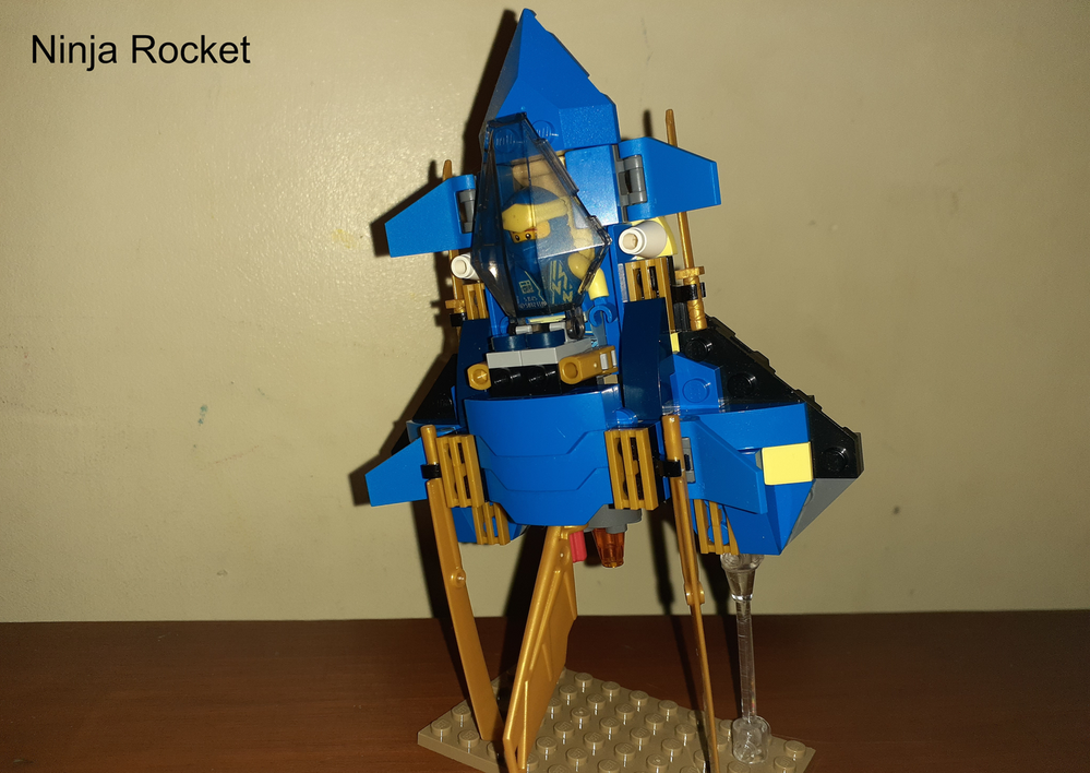 LEGO MOC Ninja Rocket - alt of 71784-1 by ChzHd | Rebrickable - Build ...