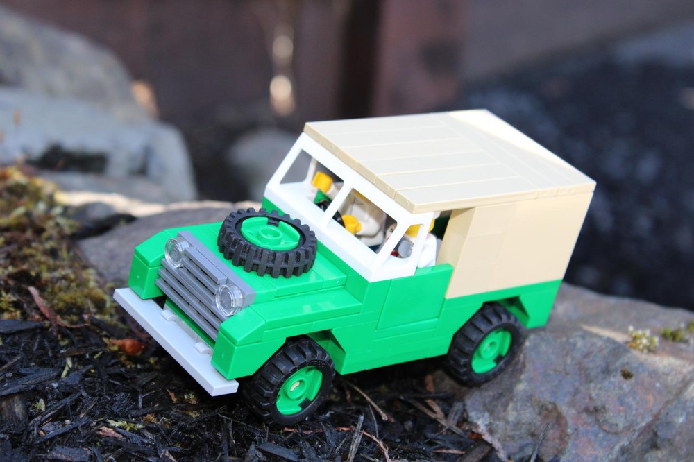 LEGO MOC Land Rover Series I by EnzoBricks | Rebrickable - Build with LEGO