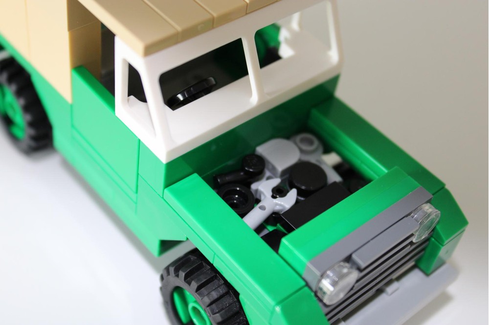 Lego Moc Land Rover Series I By Enzobricks Rebrickable Build With Lego