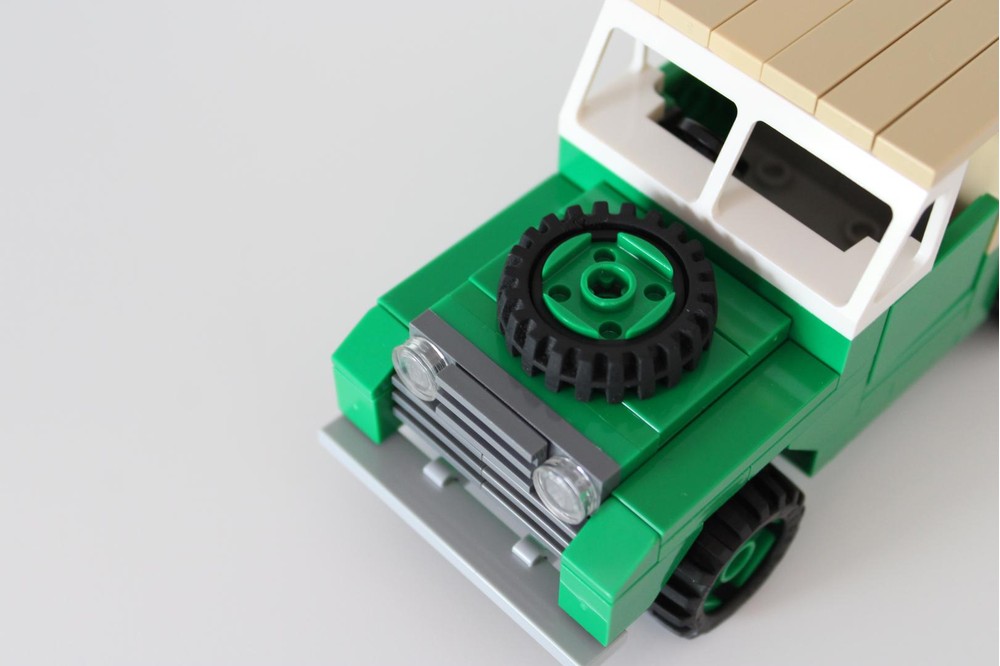 Lego Moc Land Rover Series I By Enzobricks Rebrickable Build With Lego
