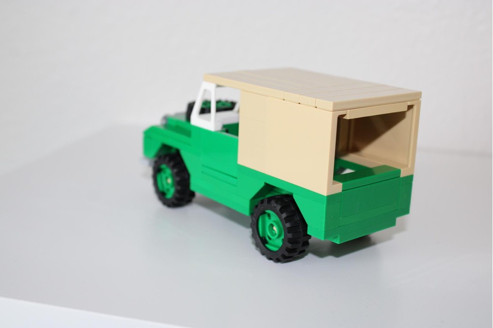 Lego Moc Land Rover Series I By Enzobricks Rebrickable Build With Lego
