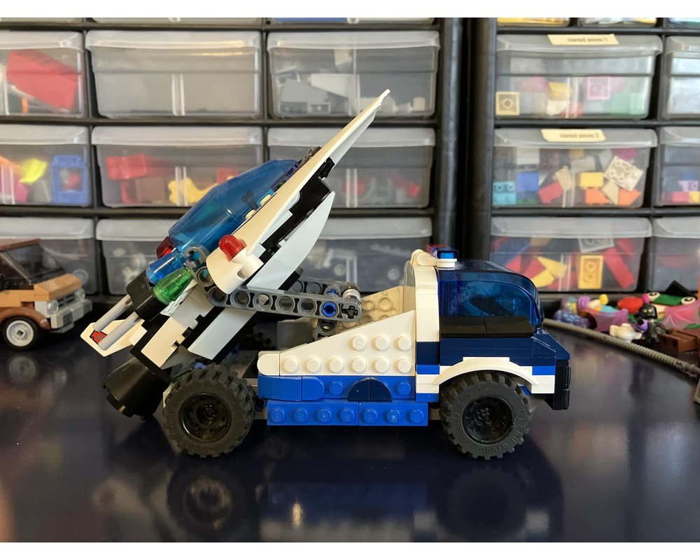 LEGO MOC Space Police starship carrier by fluffy_bricks | Rebrickable ...