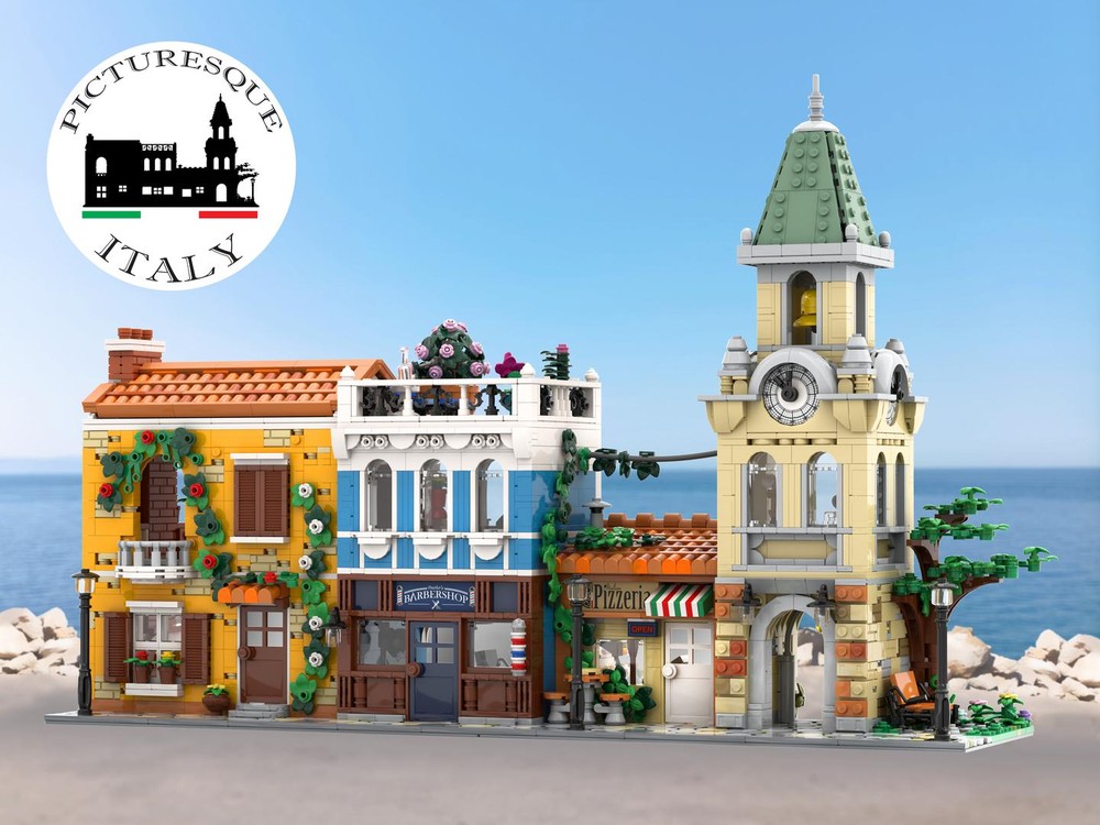 LEGO MOC Picturesque Italy by levsi54 | Rebrickable - Build with LEGO
