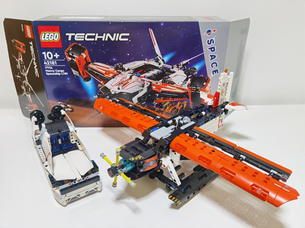 LEGO MOC 42181 seaplane and hovercraft by nofans2 | Rebrickable - Build ...