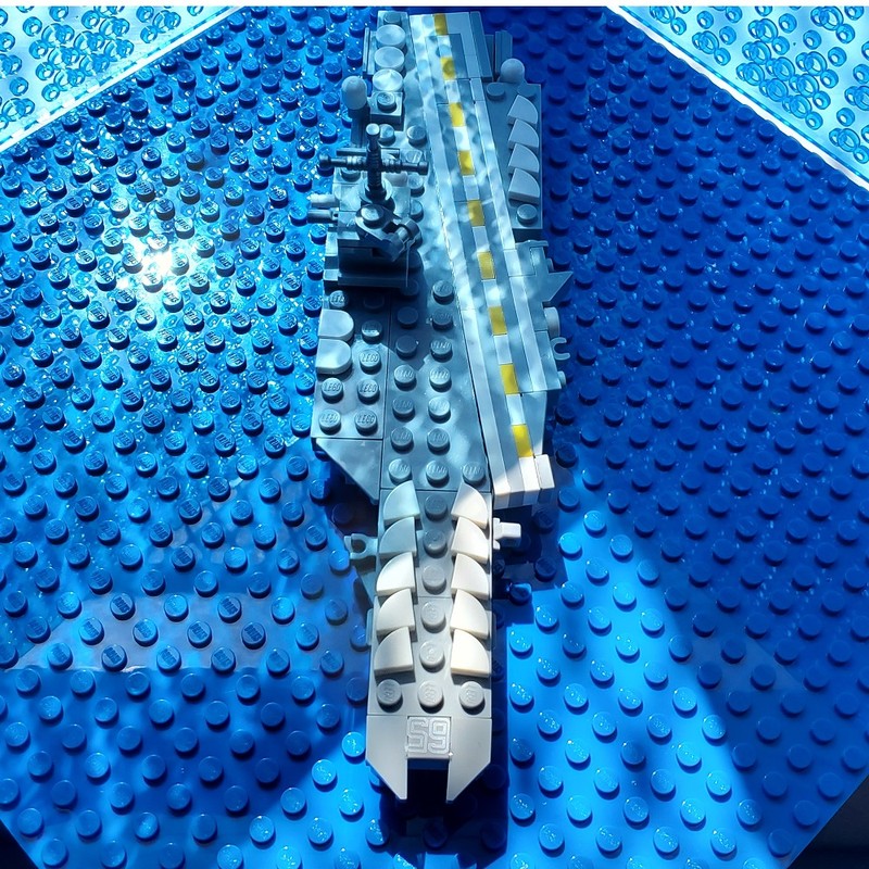 LEGO MOC USS Enterprise in micro scale by bcwbricks | Rebrickable ...