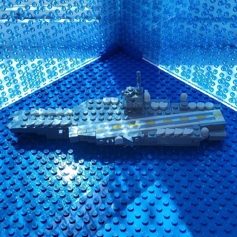 LEGO MOC USS Enterprise in micro scale by bcwbricks | Rebrickable ...