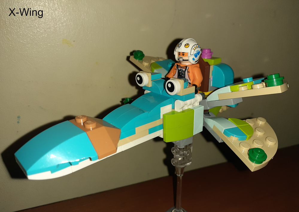 LEGO MOC X-Wing - alt of 31128-1 by ChzHd | Rebrickable - Build with LEGO