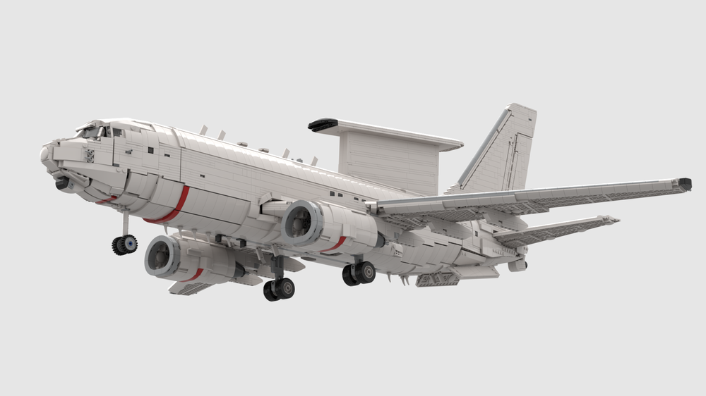 LEGO MOC Boeing E-7 Wedgetail by Pathaquinous | Rebrickable - Build ...