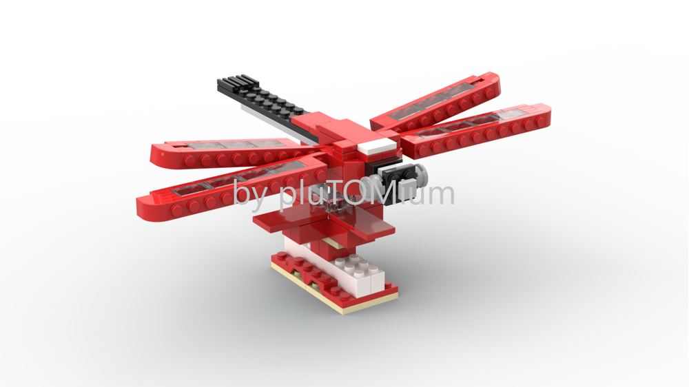 Lego Moc Dragonfly Lego 40220 Alternate By Plutomium Rebrickable
