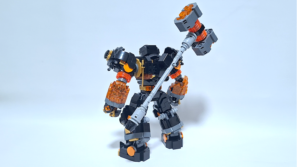 Lego Moc Coles Ultimate Elemental Earth Mech V1 By Mechalaro