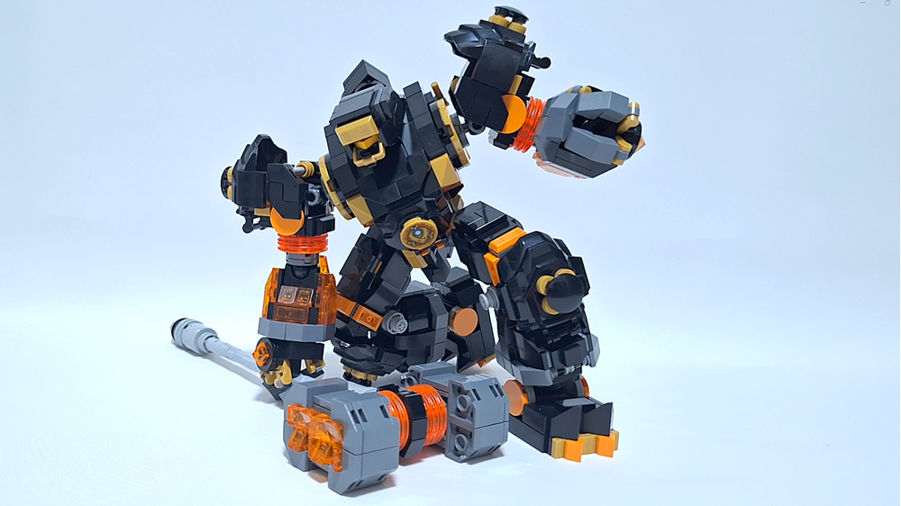 Lego Moc Coles Ultimate Elemental Earth Mech V1 By Mechalaro