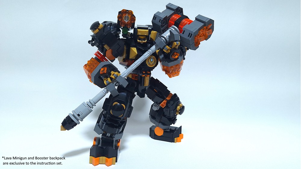 Lego Moc Coles Ultimate Elemental Earth Mech V1 By Mechalaro