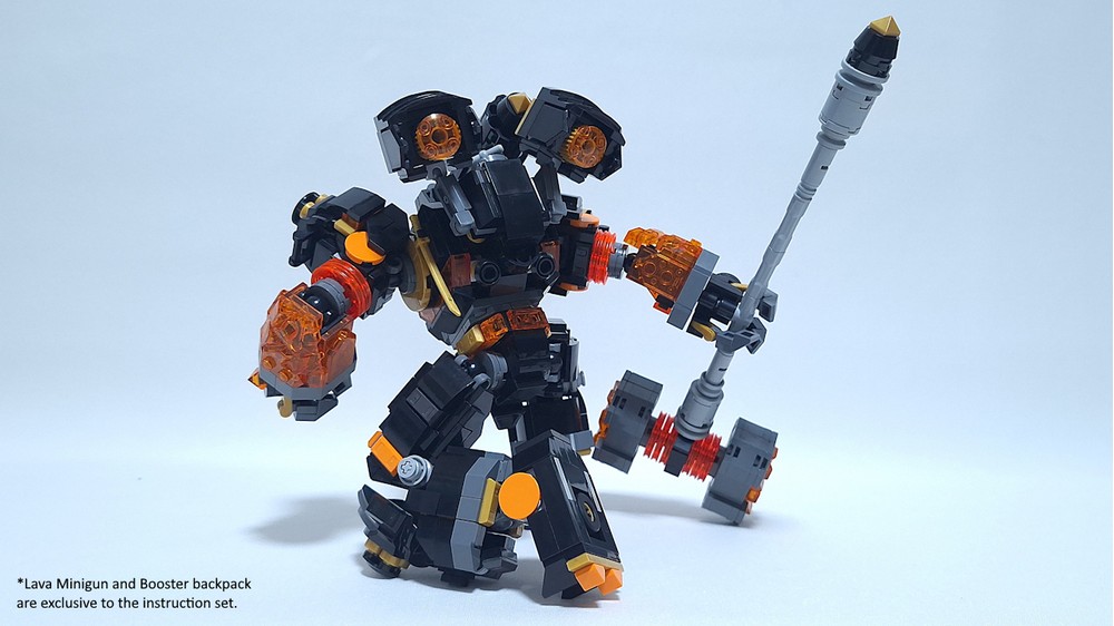 Lego Moc Coles Ultimate Elemental Earth Mech V1 By Mechalaro