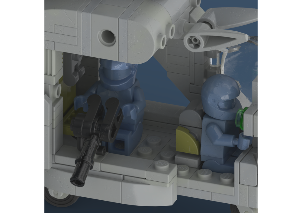 LEGO MOC Vertibird - Fallout series by m_fan_8 | Rebrickable - Build ...