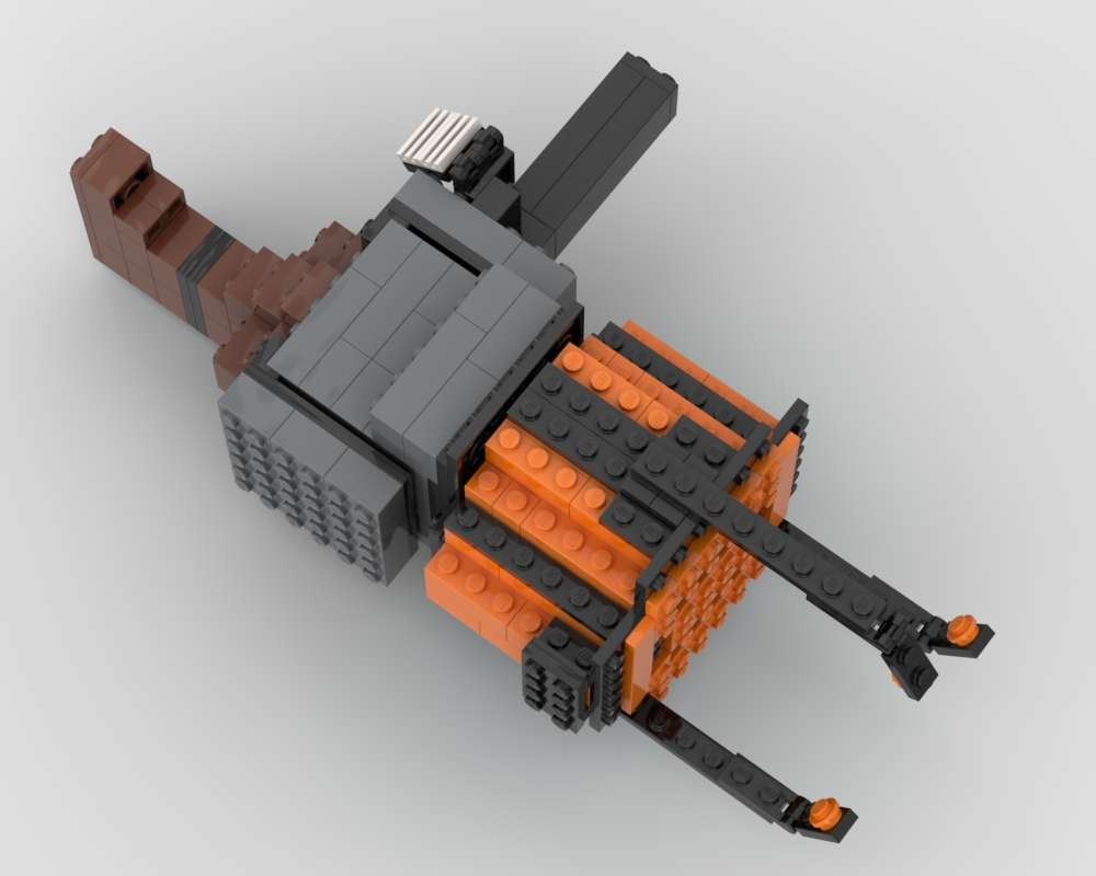 Lego Moc Gravity Gun Half Life By Alexgam Rebrickable Build With Lego