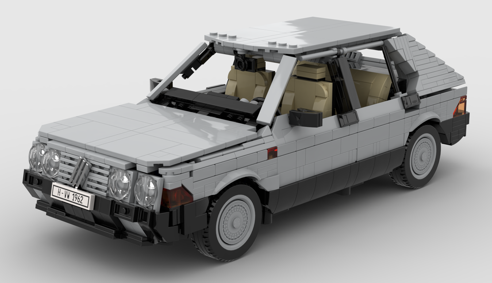 LEGO MOC Fiat Ritmo Super Team 60cv (1986) by Aquil8 | Rebrickable ...