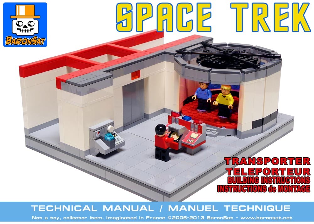LEGO MOC RB Star Trek Classic / TOS: Transporter Room Diorama by ...