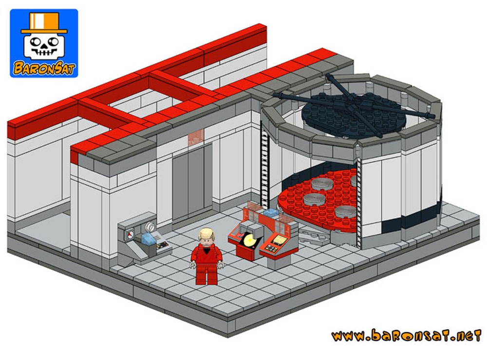 LEGO MOC RB Star Trek Classic / TOS: Transporter Room Diorama by ...