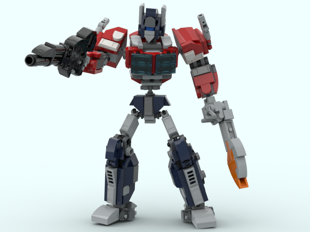 LEGO MOC Optimus prime by EXCALIBURtheONE | Rebrickable - Build with LEGO