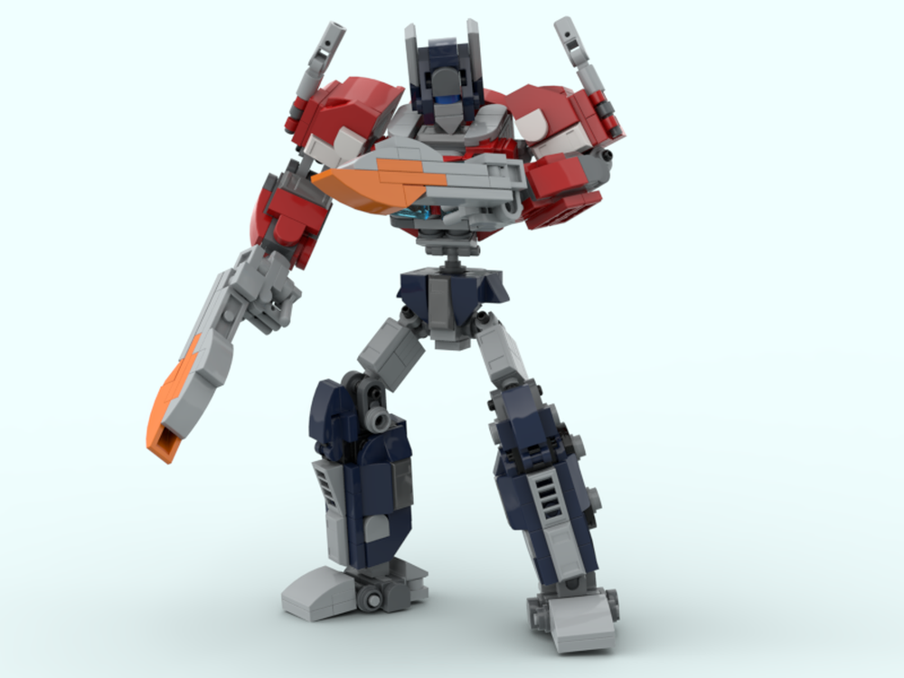 Lego Moc Optimus Prime By Excaliburtheone Rebrickable Build With Lego
