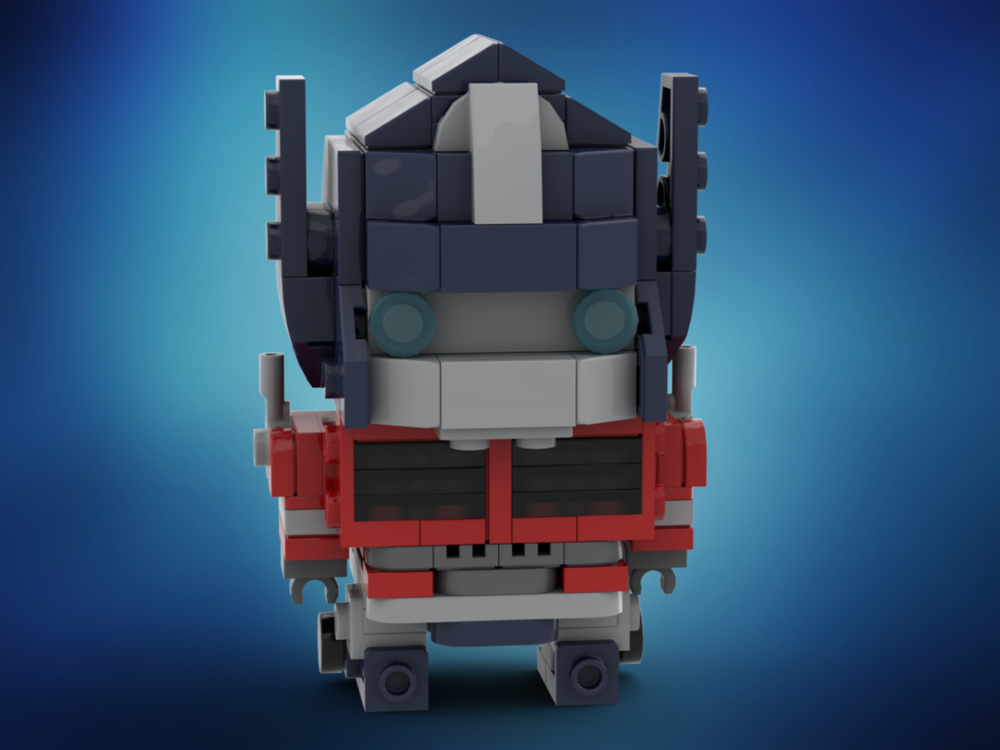 LEGO MOC Optimus Prime Brickheadz by Ant0noo | Rebrickable - Build with ...
