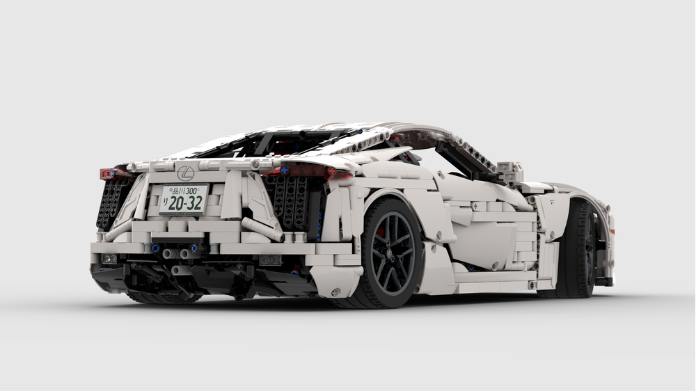 LEGO MOC Lexus LFA 1:8 by KeplerII | Rebrickable - Build with LEGO
