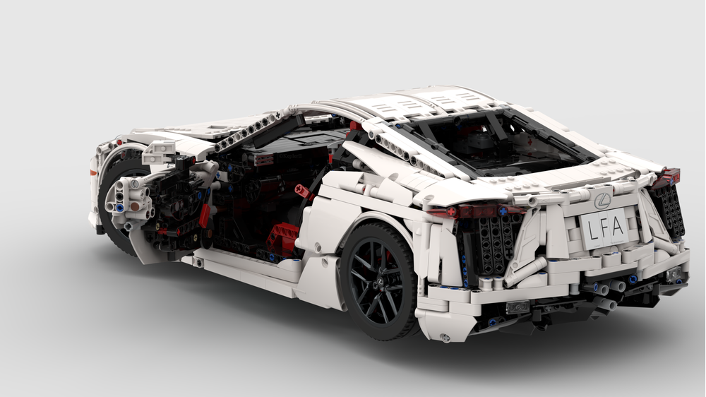 LEGO MOC Lexus LFA 1:8 by KeplerII | Rebrickable - Build with LEGO