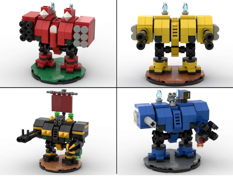 LEGO MOC Warhammer 40k Dreadnought by meregt | Rebrickable - Build with ...