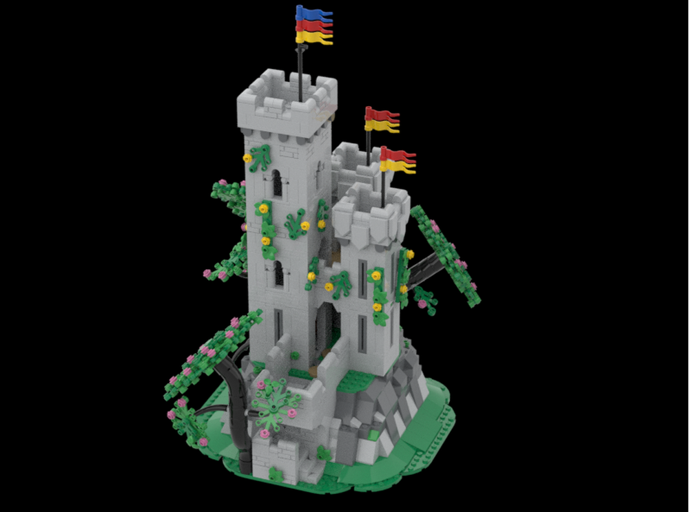 LEGO MOC Mountain Outpost by ConsiderANapkin | Rebrickable - Build with ...