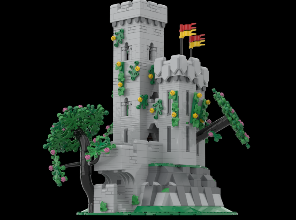 LEGO MOC Mountain Outpost by ConsiderANapkin | Rebrickable - Build with ...