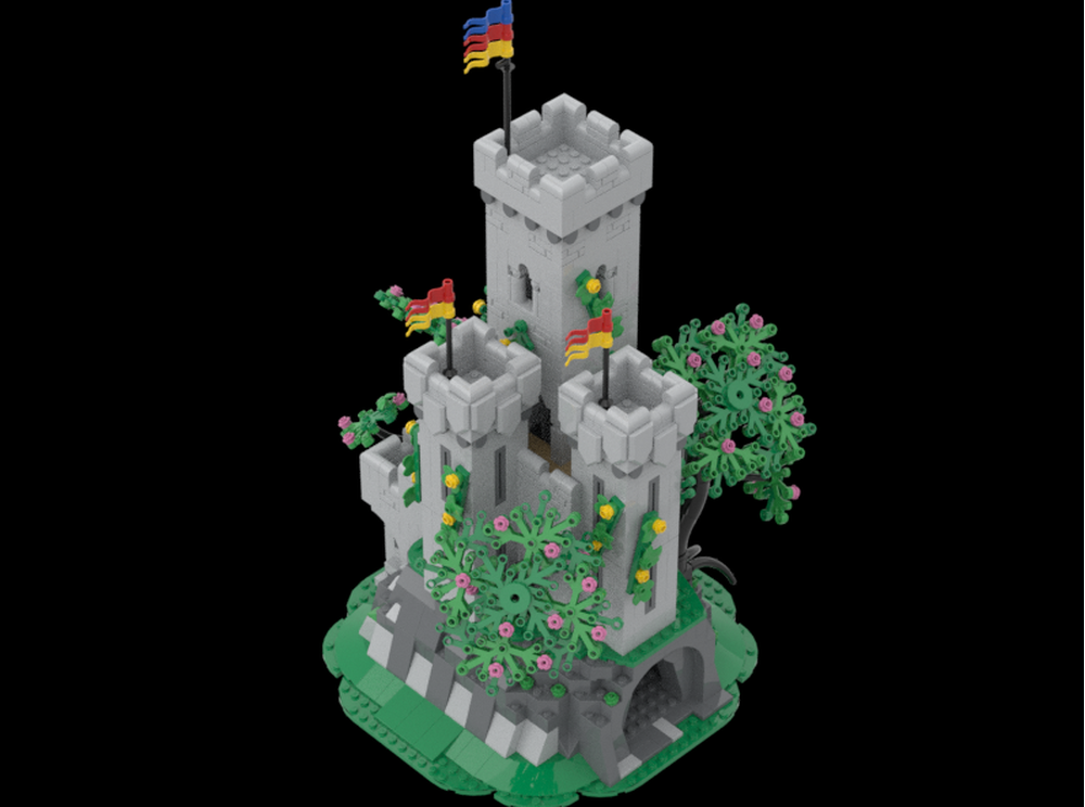 LEGO MOC Mountain Outpost by ConsiderANapkin | Rebrickable - Build with ...