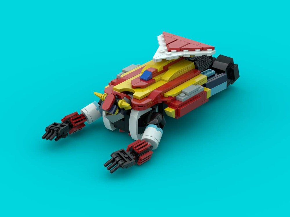 LEGO MOC MARINER SPACER + GRENDIZER by Ingmorrys | Rebrickable - Build ...