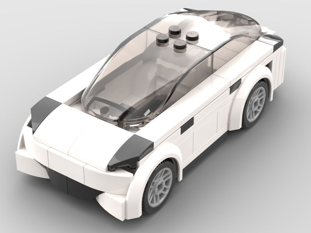 LEGO MOC Tesla model 3 by RightBrick | Rebrickable - Build with LEGO