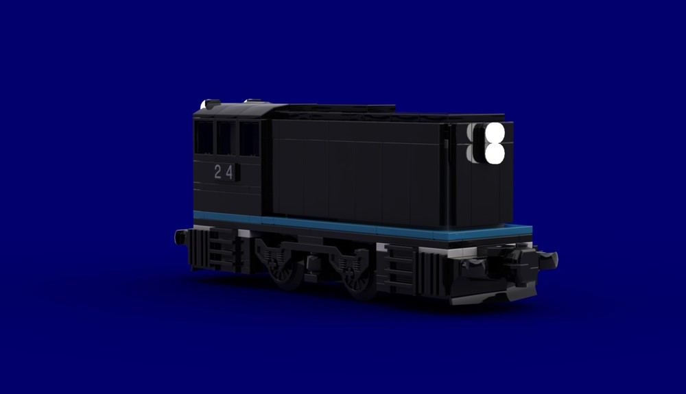 LEGO MOC Small Single-Motor Power Functions Switcher Locomotive by ...