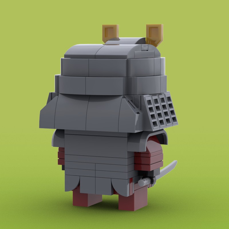 LEGO MOC Samurai Warrior by SkyCaptain | Rebrickable - Build with LEGO
