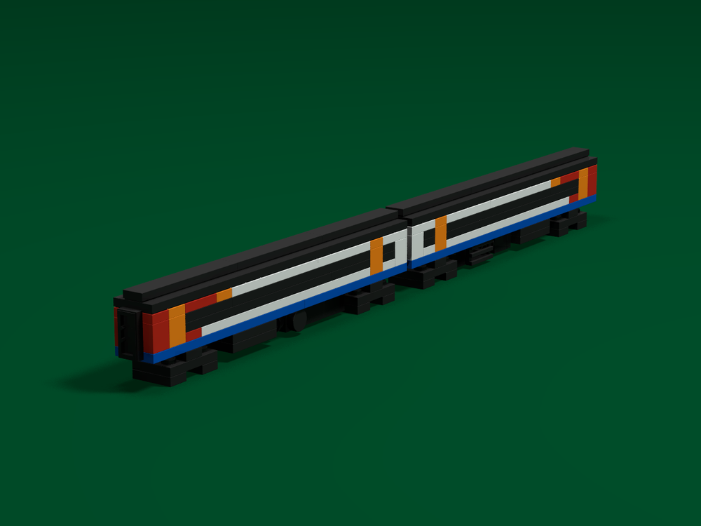 LEGO MOC EMT class 158 DMU (Micro) by PsiborgVIP | Rebrickable - Build ...