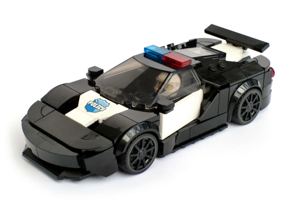 LEGO MOC Police Ford GT by BrickMonkeyMOCs | Rebrickable - Build with LEGO